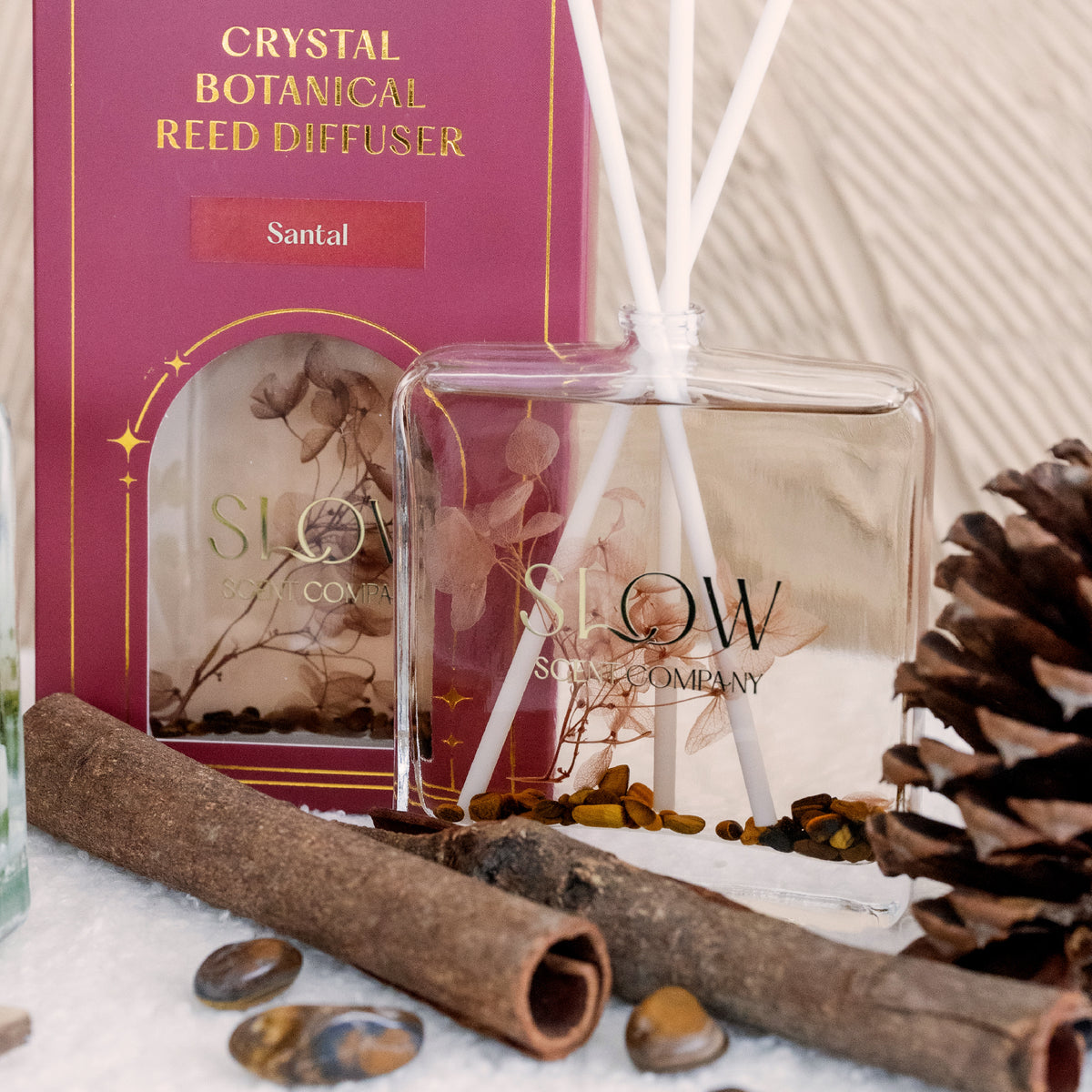 Christmas Santal Crystal Reed Diffuser – Slow Scent Company