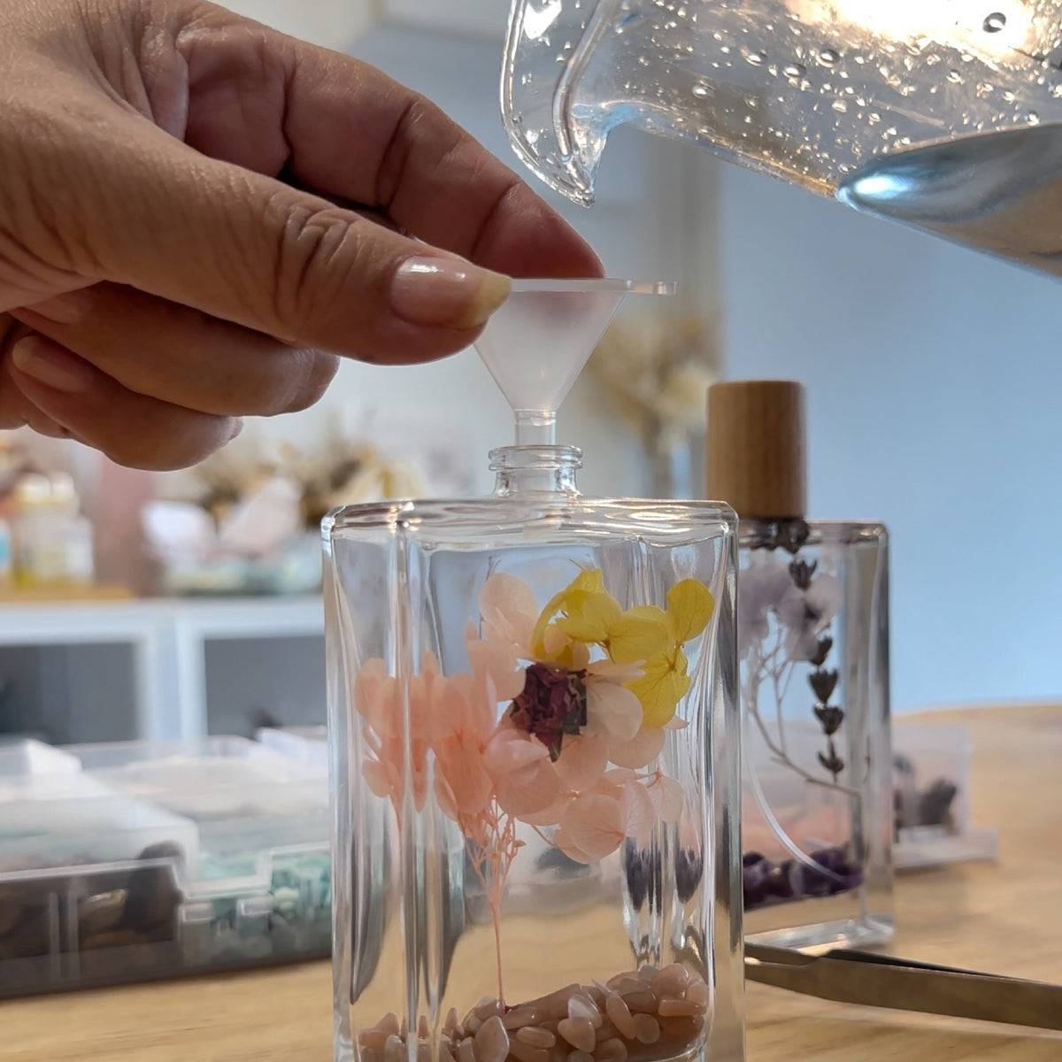 Crystal Botanical Room Mist Making Workshop – Slow Scent Company